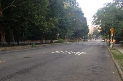 DOT to Replace Seaman Ave. Bike Lanes With Wider Bike Lane and Sharrows ...